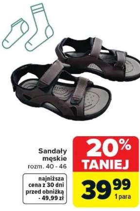 Sandały męskie Biedronka 🔥 promocje czerwiec 2026