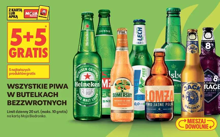 Piwo Biedronka 🔥 promocje czerwiec 2026
